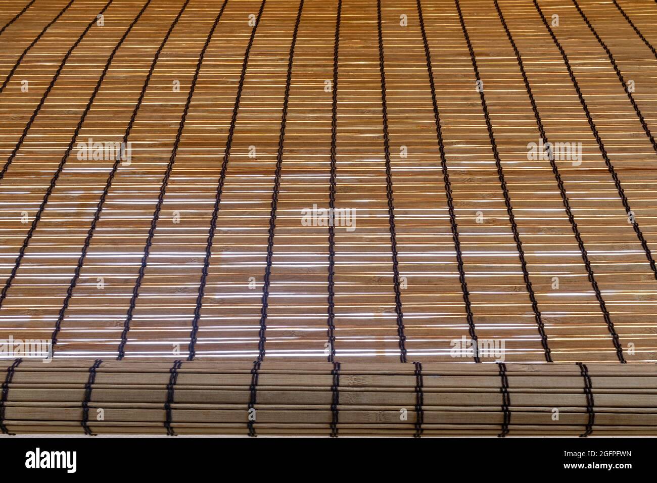 Wooden shutter with the feeling of endless background with horizontal ...