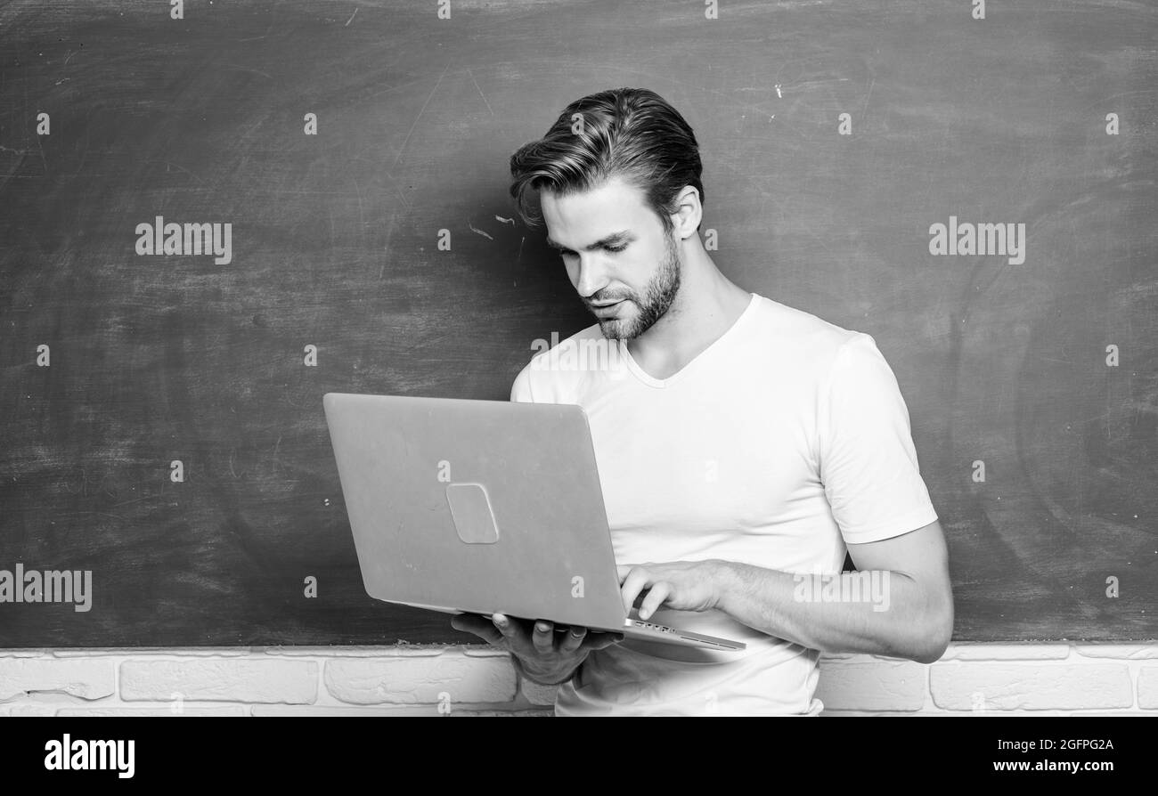 Programming web development. Digital concept. Student learn digital ...