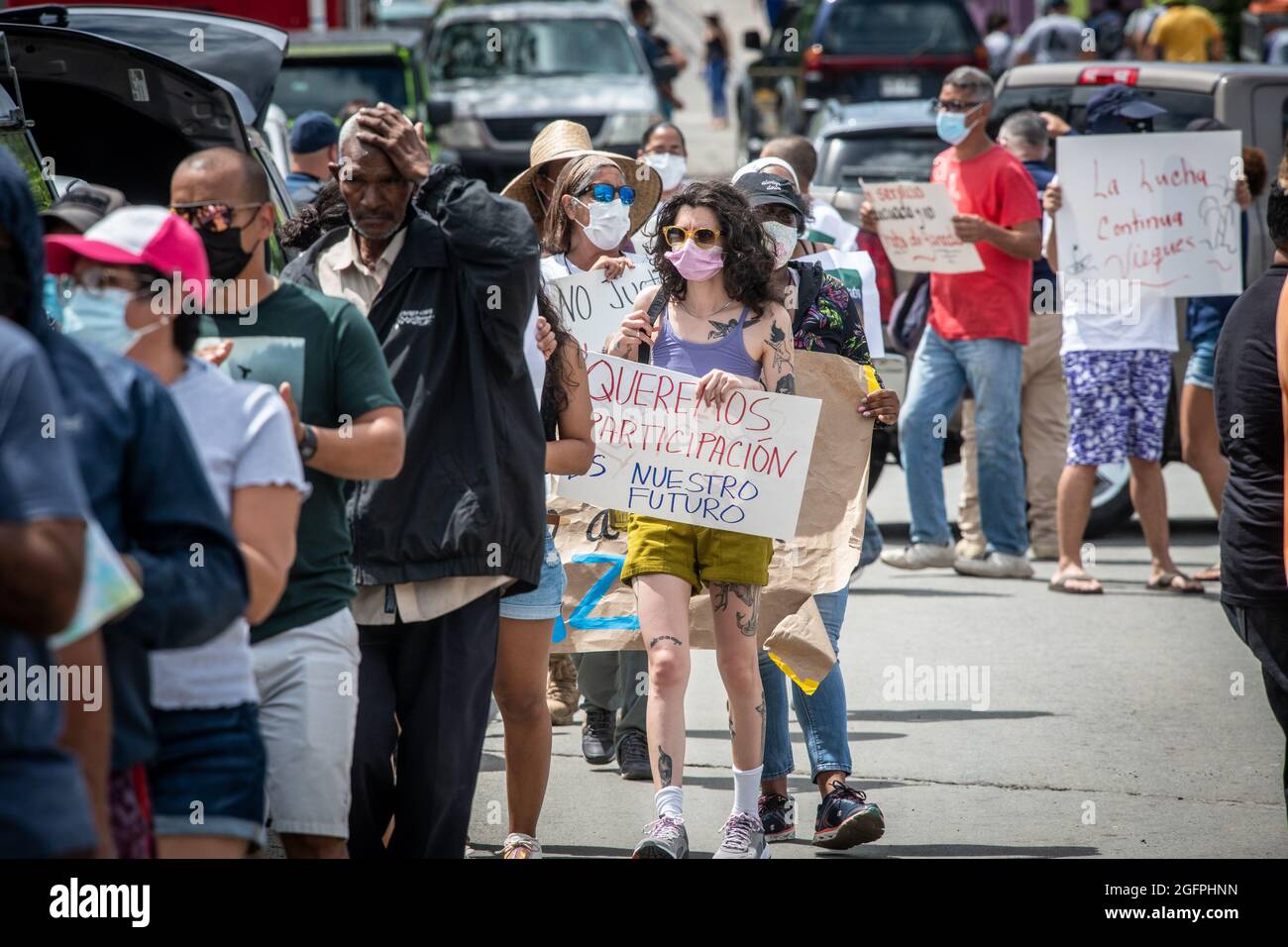 Vieques protest hi-res stock photography and images - Alamy