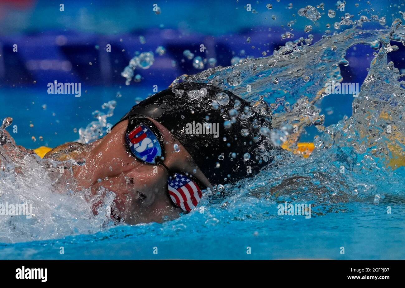August 26, 2021: Anastasia Pagonis from USa winning gold and beating ...
