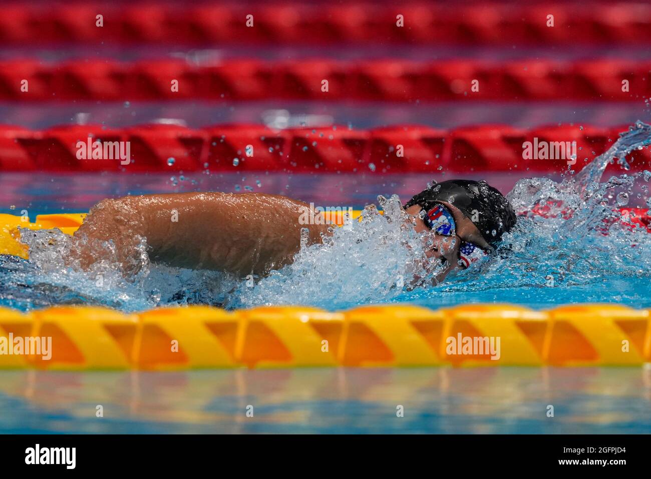 August 26, 2021: Anastasia Pagonis from USa winning gold and beating ...