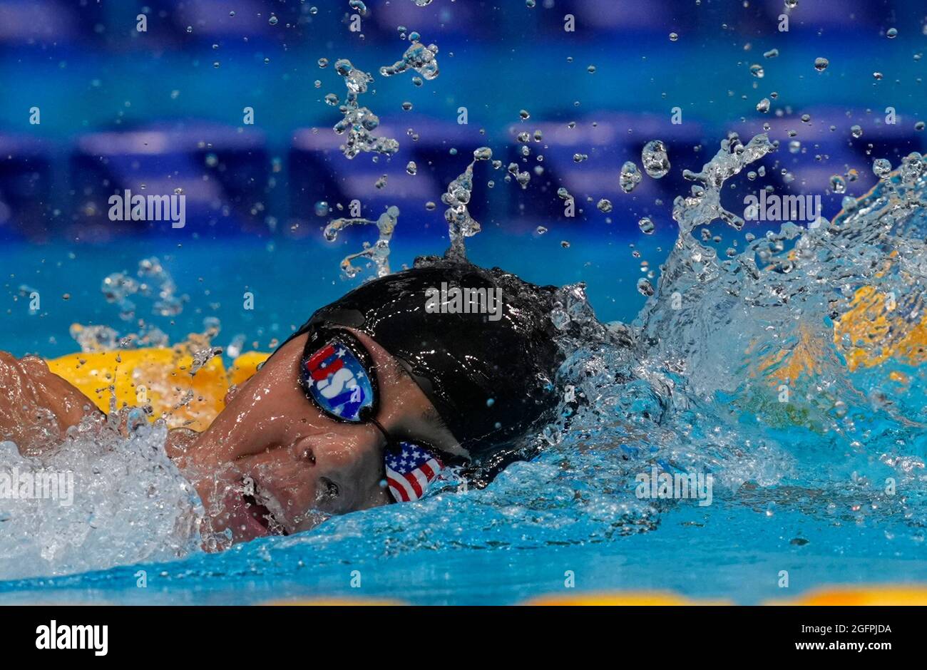 August 26, 2021: Anastasia Pagonis from USa winning gold and beating ...