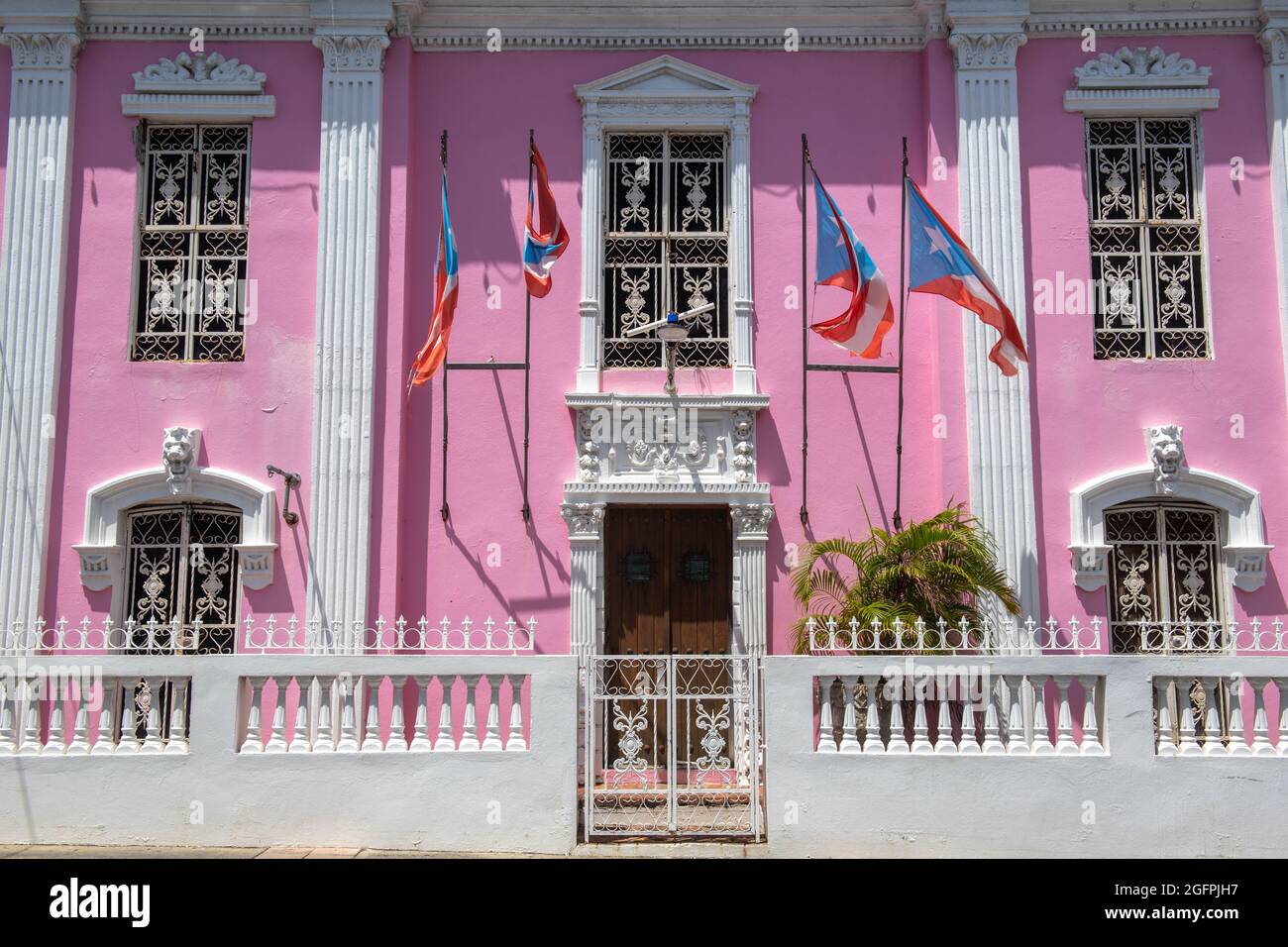 Puerto rican flags hi-res stock photography and images - Alamy