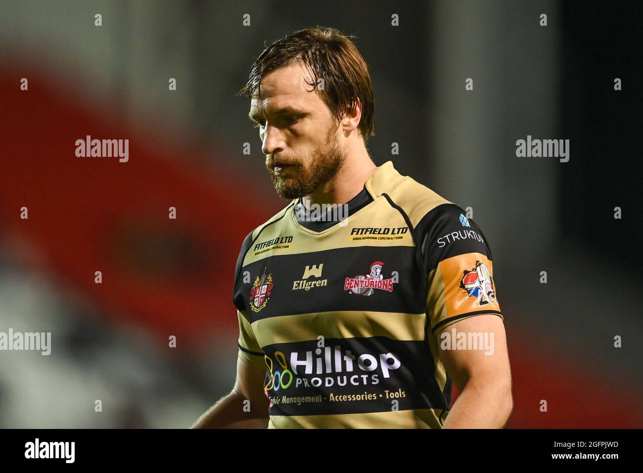 Joe Mellor (7) of Leigh Centurions during the game Stock Photo - Alamy