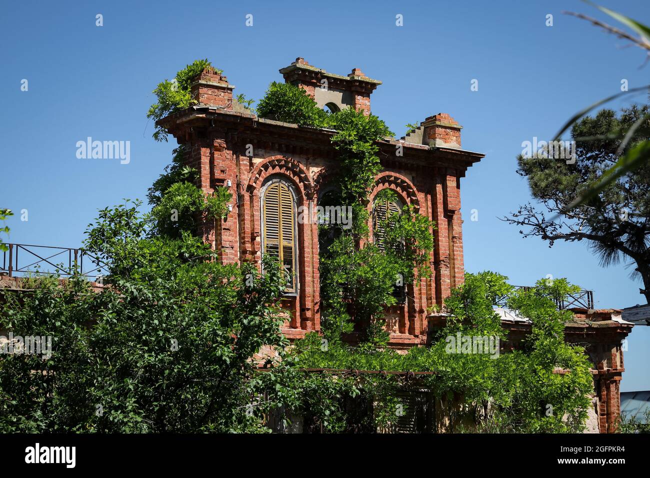 House of Leon Trotsky in Buyukada Island in Istanbul City, Turkey Stock ...