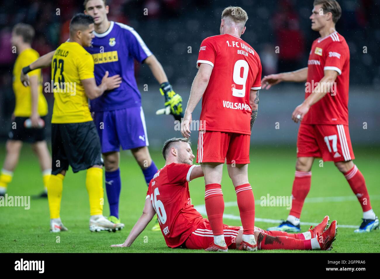 Berlin, Germany. 26th Aug, 2021. Football: UEFA Europa Conference ...