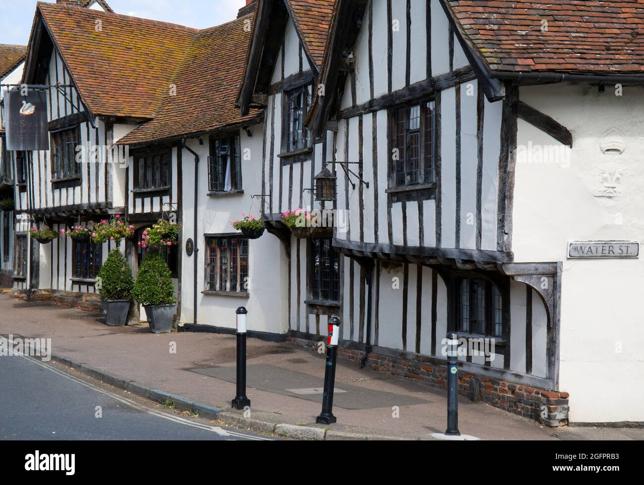 The Swan Hotel High Street Lavenham Suffolk Stock Photo - Alamy