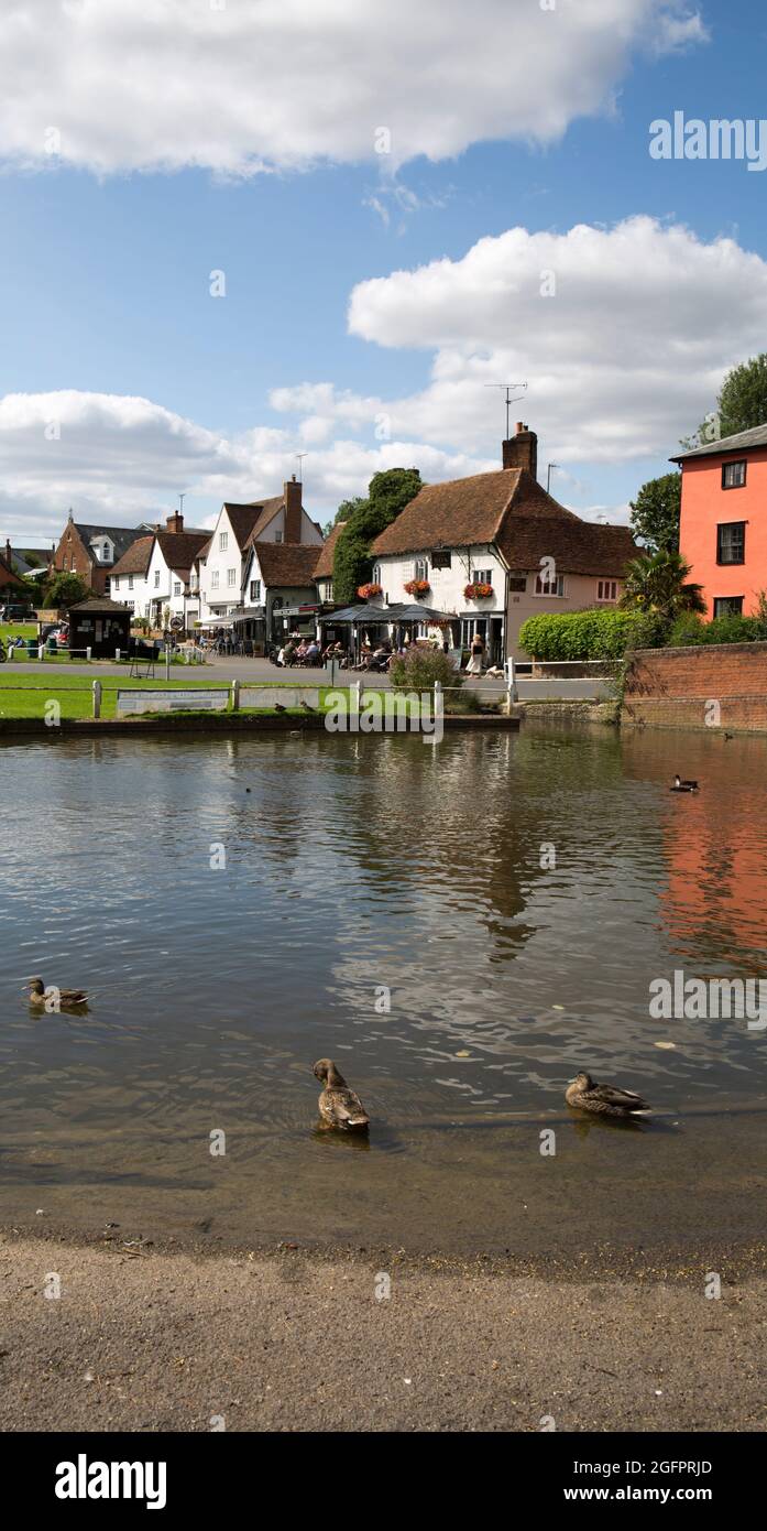 Finchingfield Village Essex Stock Photo - Alamy