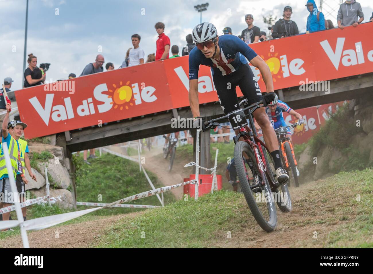 Christopher BLEVINS of the USA, 1st place elite men, during the Cross ...