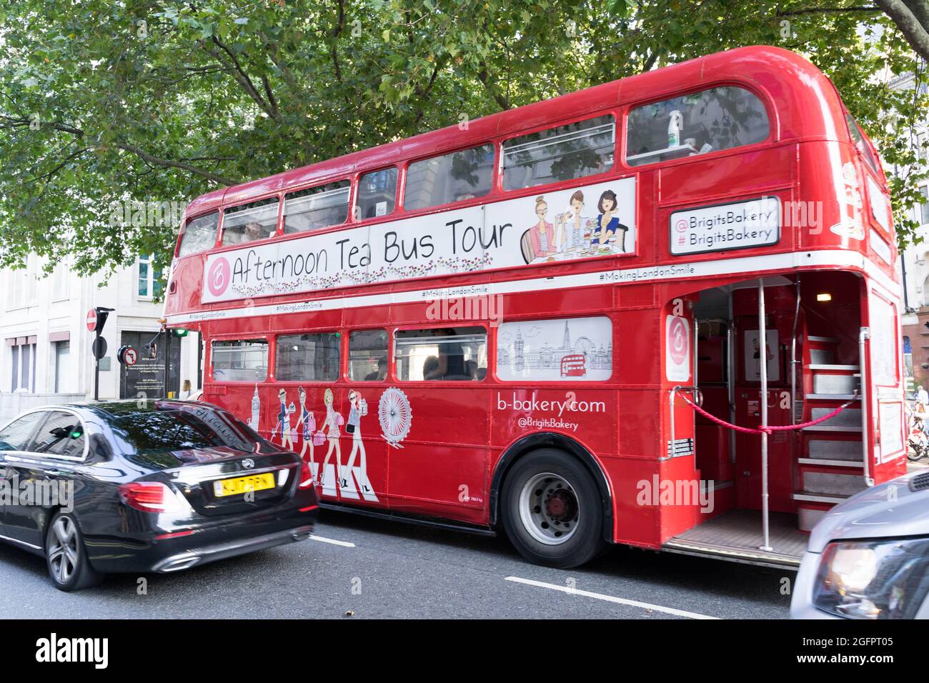 Brigit's Bakery afternoon tea bus tour on double decker route master ...