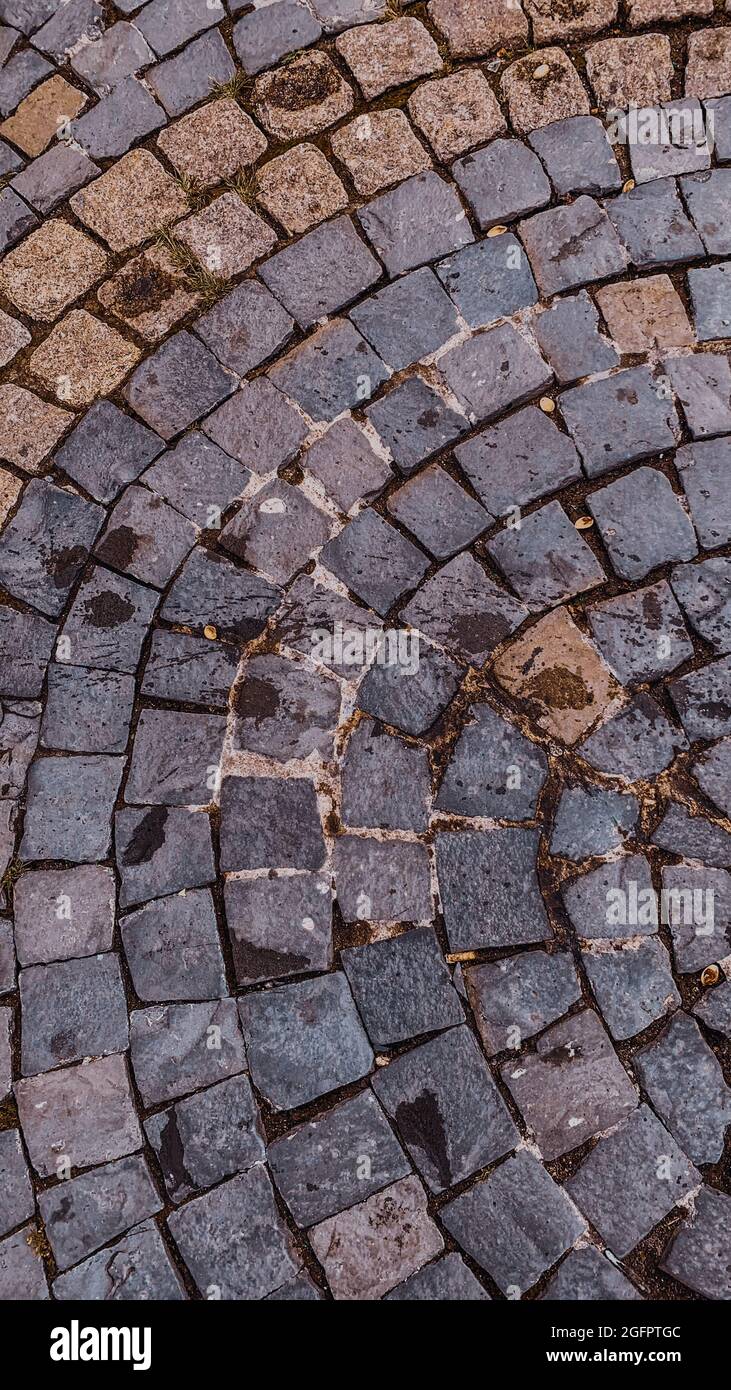 Top view of paving slabs Stock Photo - Alamy