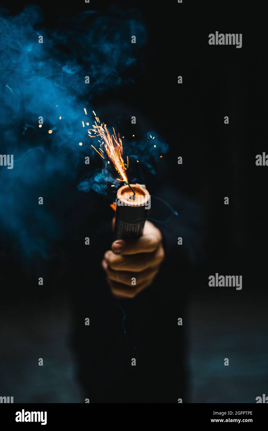 Holding hands with the devil hi-res stock photography and images - Alamy