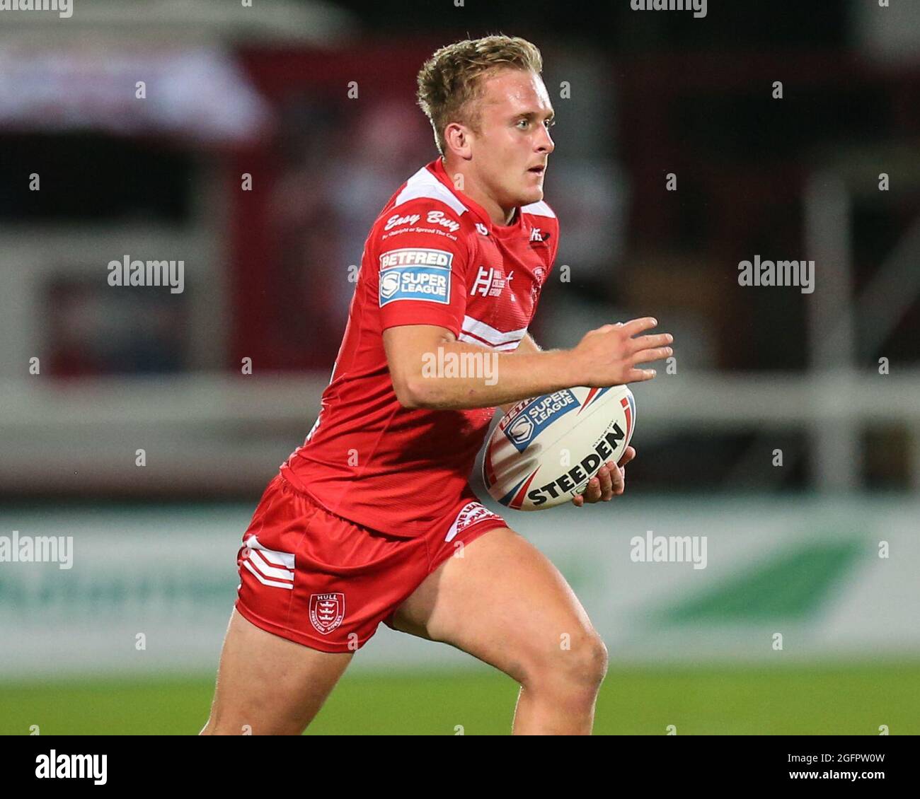 Jez Litten (14) of Hull KR in action during the game Stock Photo - Alamy