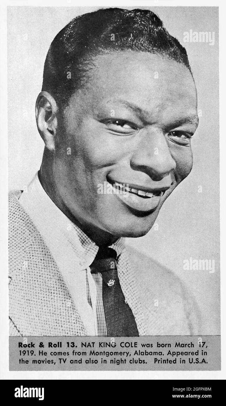 Nat king cole hi-res stock photography and images - Alamy