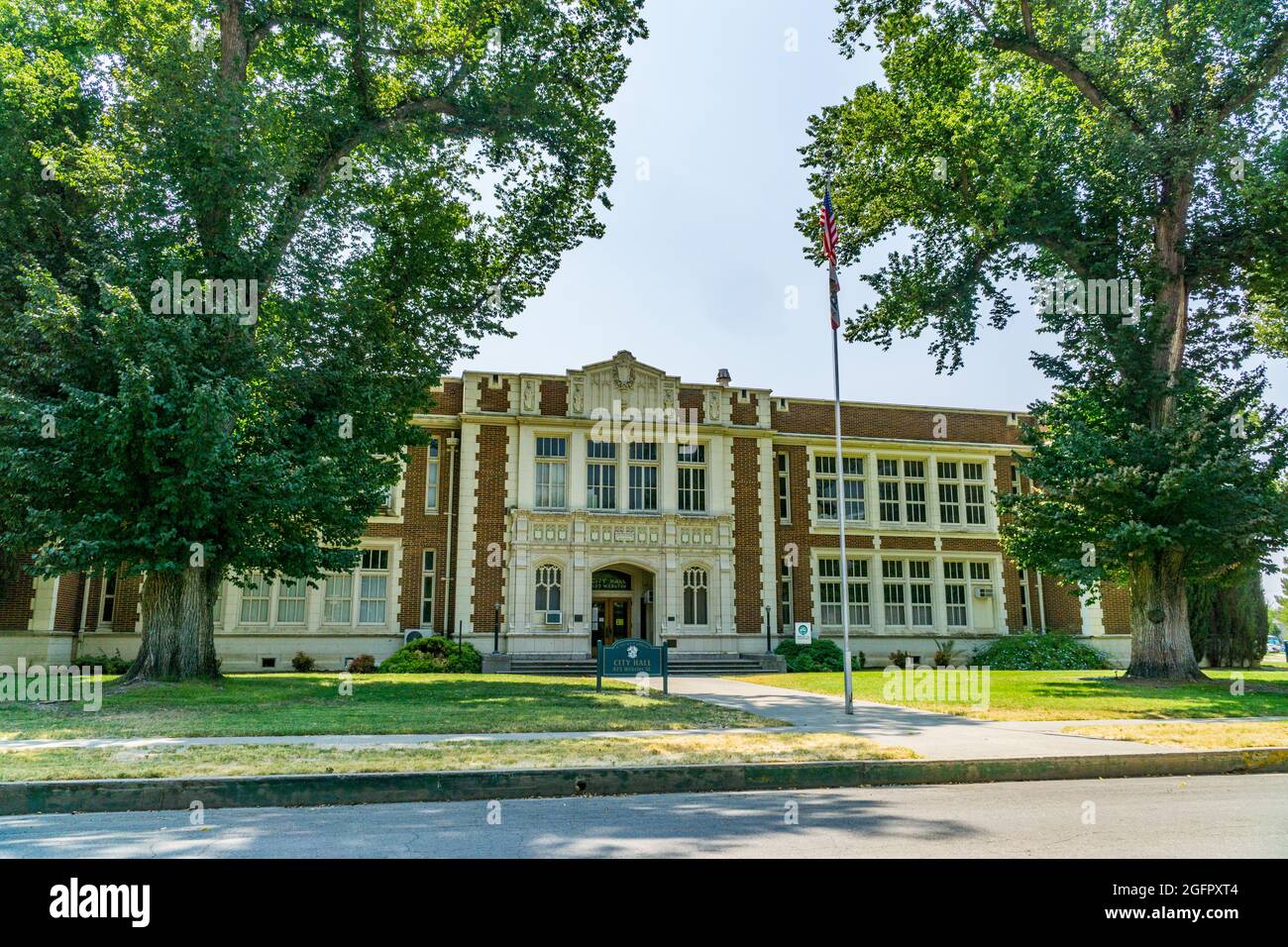 The Colusa California City Hall Stock Photo - Alamy
