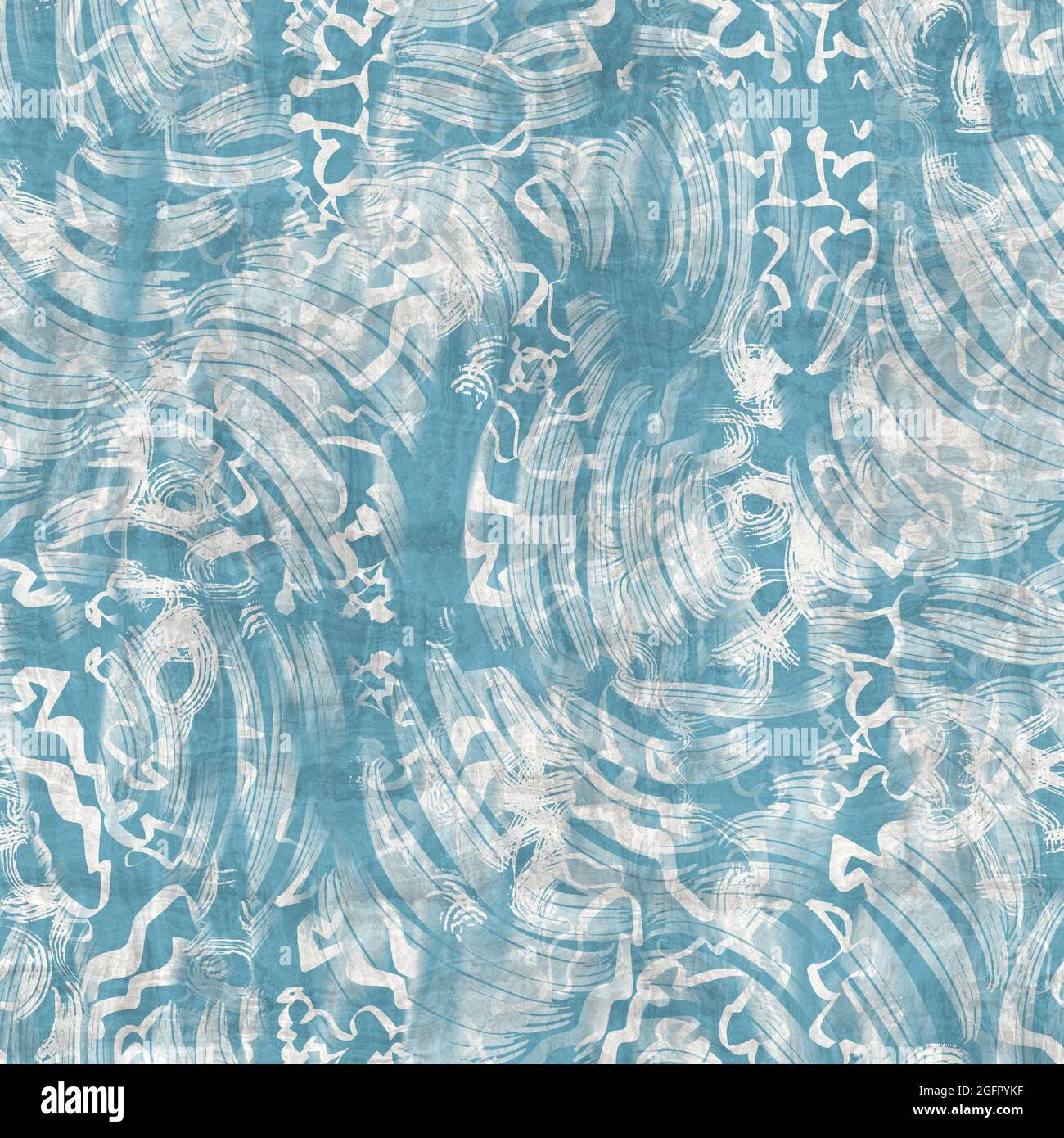 Seamless two tone hand drawn brushed effect pattern swatch Stock Photo ...