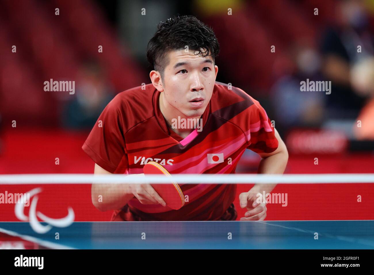 Tokyo, Japan. 26th Aug, 2021. Masachika Inoue (JPN) Table Tennis : Men ...