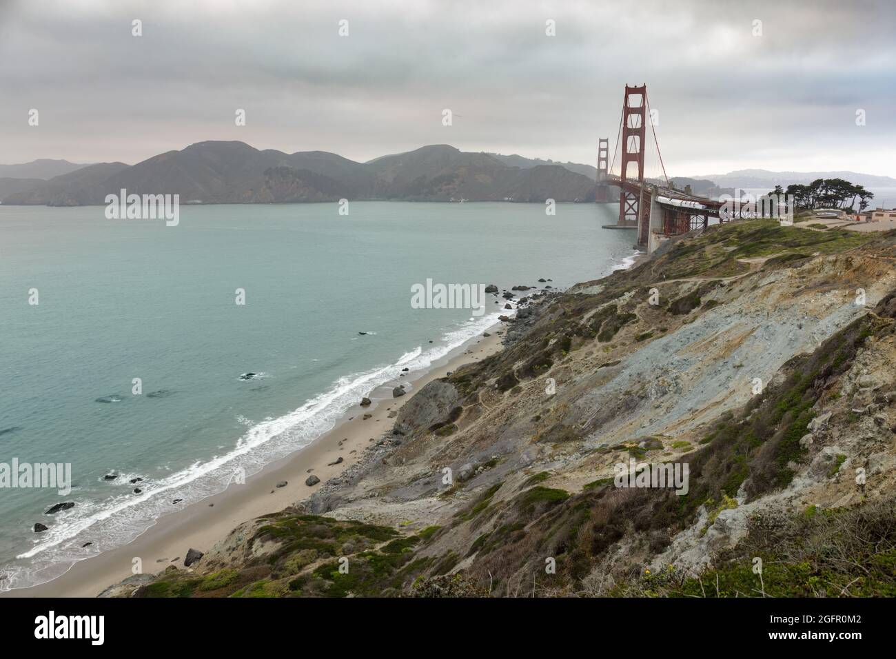 Golden Gate Overlook. San Francisco, California, USA Stock Photo - Alamy