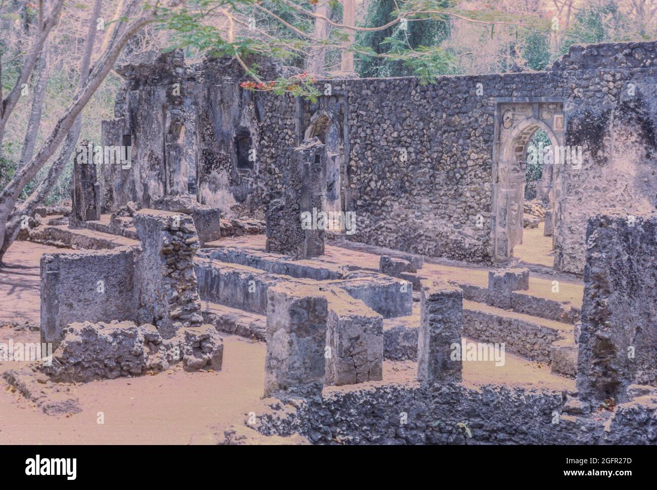 Ruins of Gedi Mosque, a Swahili Coastal Settlement, 12th-17th Centuries ...