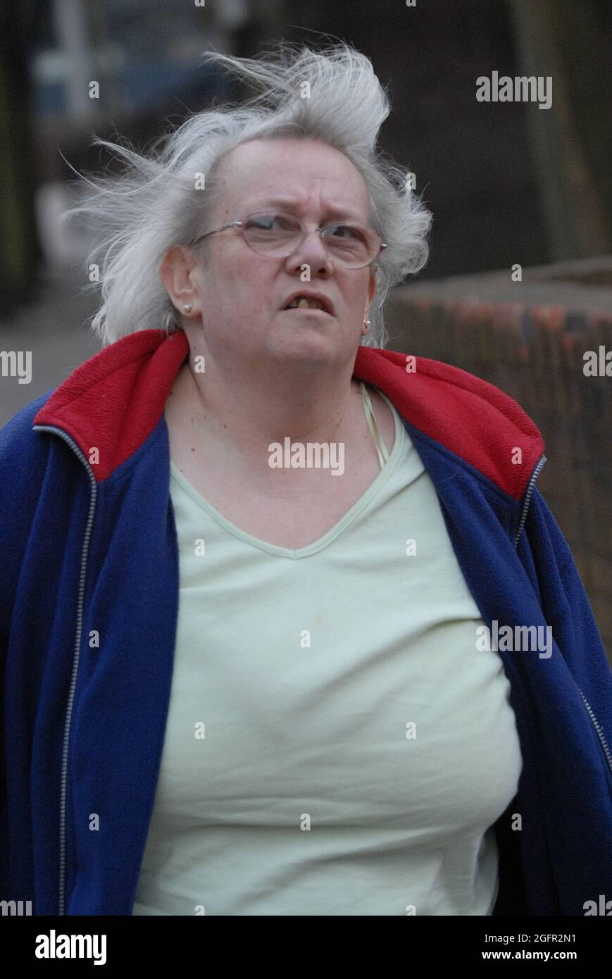 LYNDA FLYNN LEAVES PORTSMOUTH CROWN COURT WHERE HER HUSBAND DEREK ...