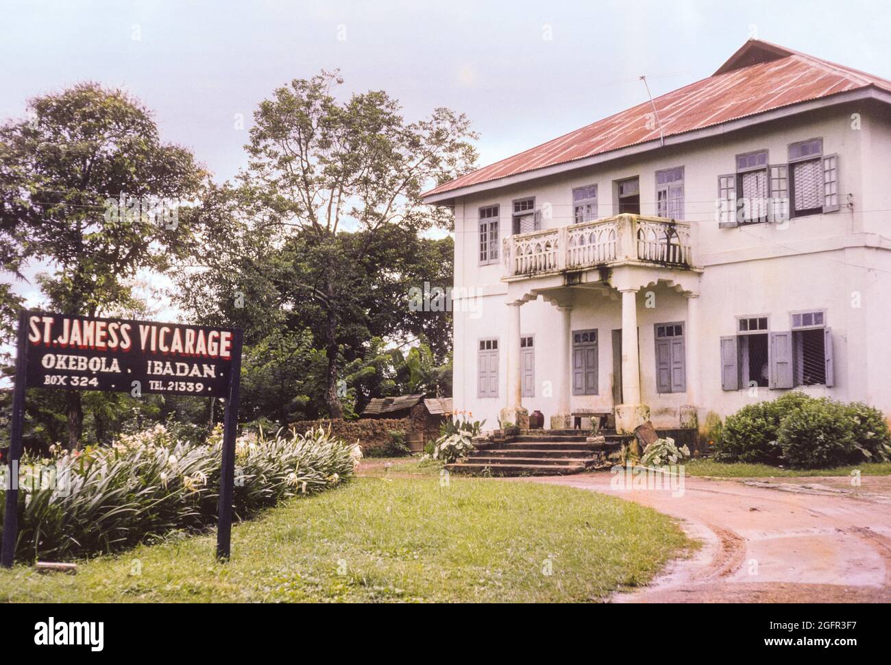 Ibadan, Nigeria.. St. James's Vicarage, Residence of the Anglican ...