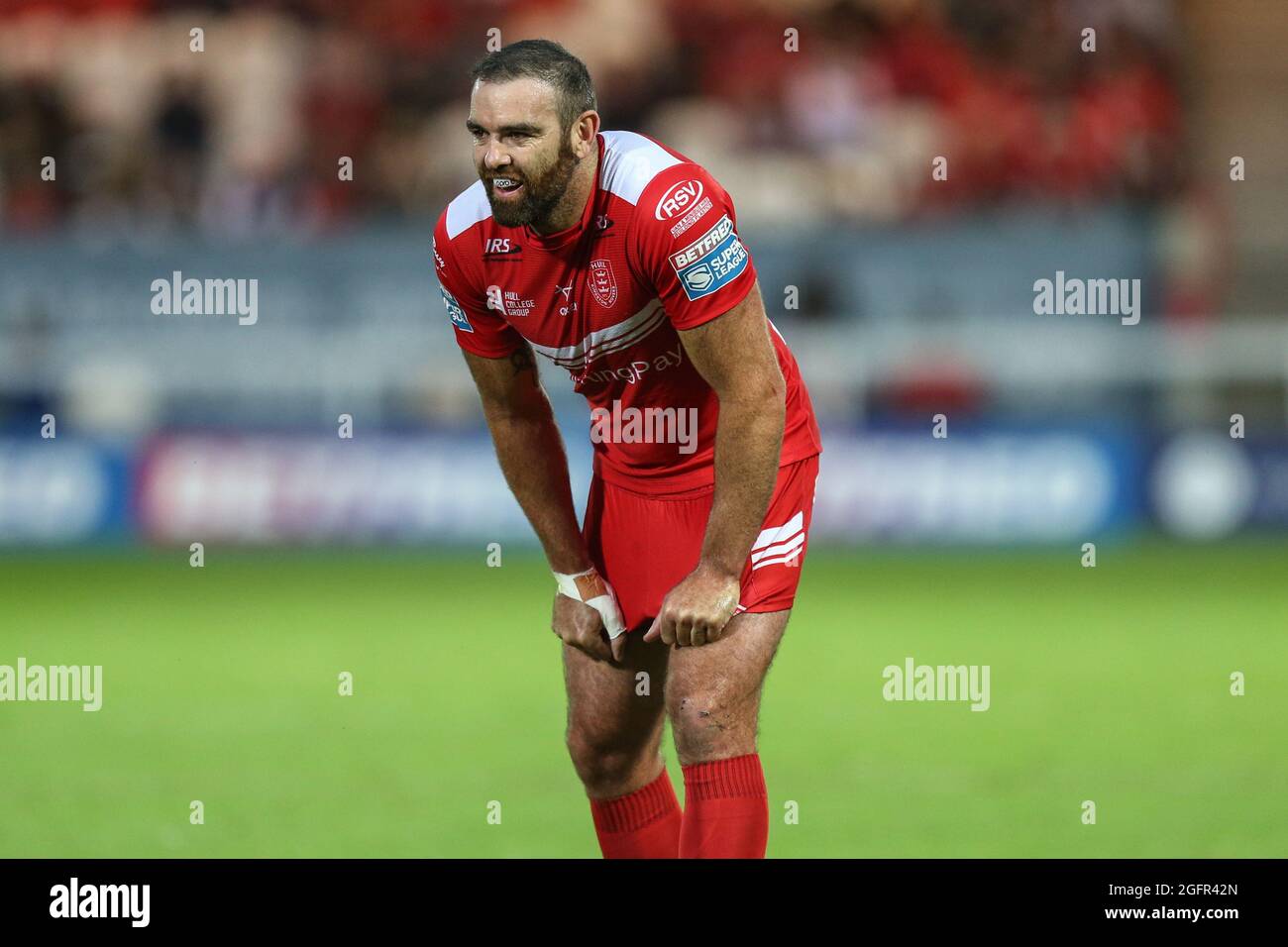 Kane Linnett (12) of Hull KR during the game Stock Photo - Alamy