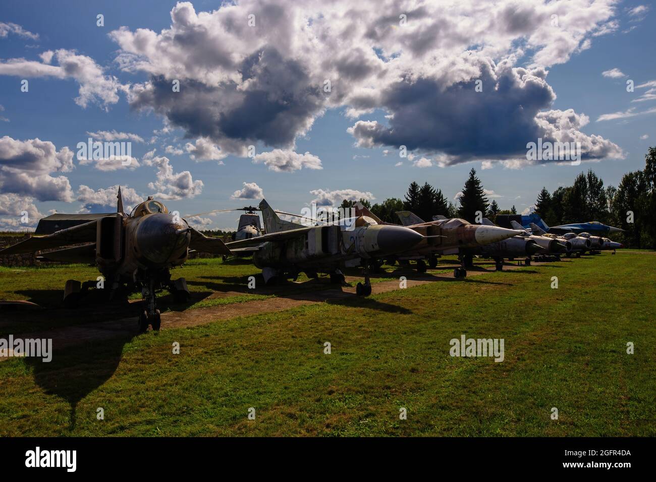 Old aircraft abandoned airfield graveyard hi-res stock photography and ...