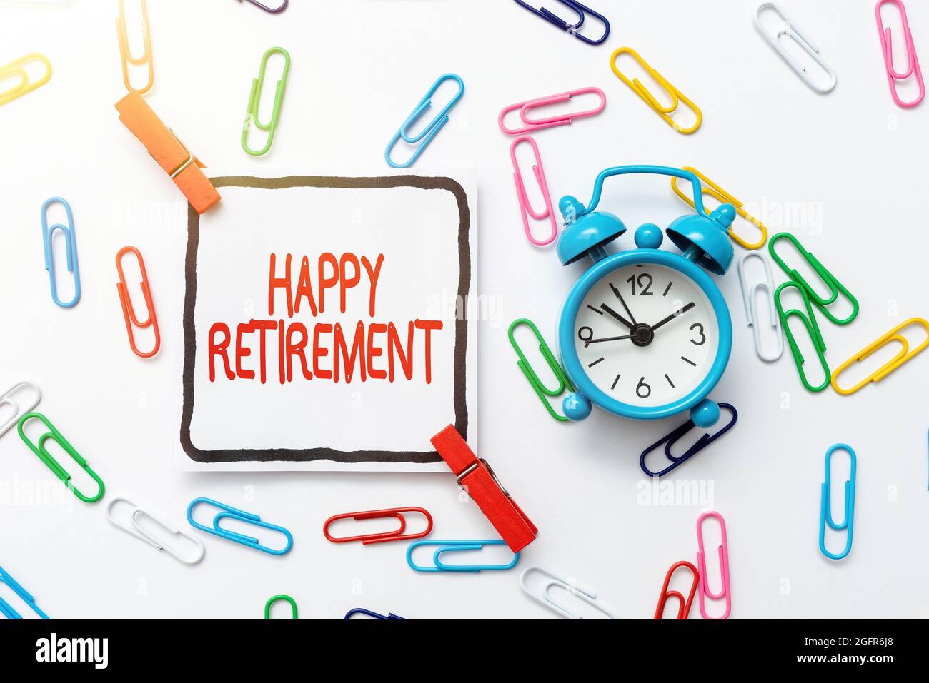 Text sign showing Happy Retirement. Internet Concept having a ... Text sign showing Happy Retirement. Internet Concept having a ...