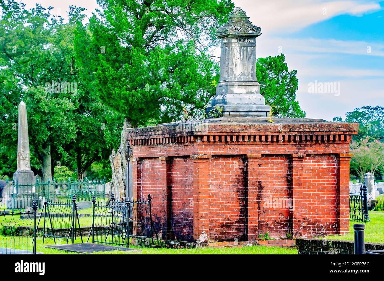Magnolia Cemetery features ornate graves surrounded by centuries-old ...