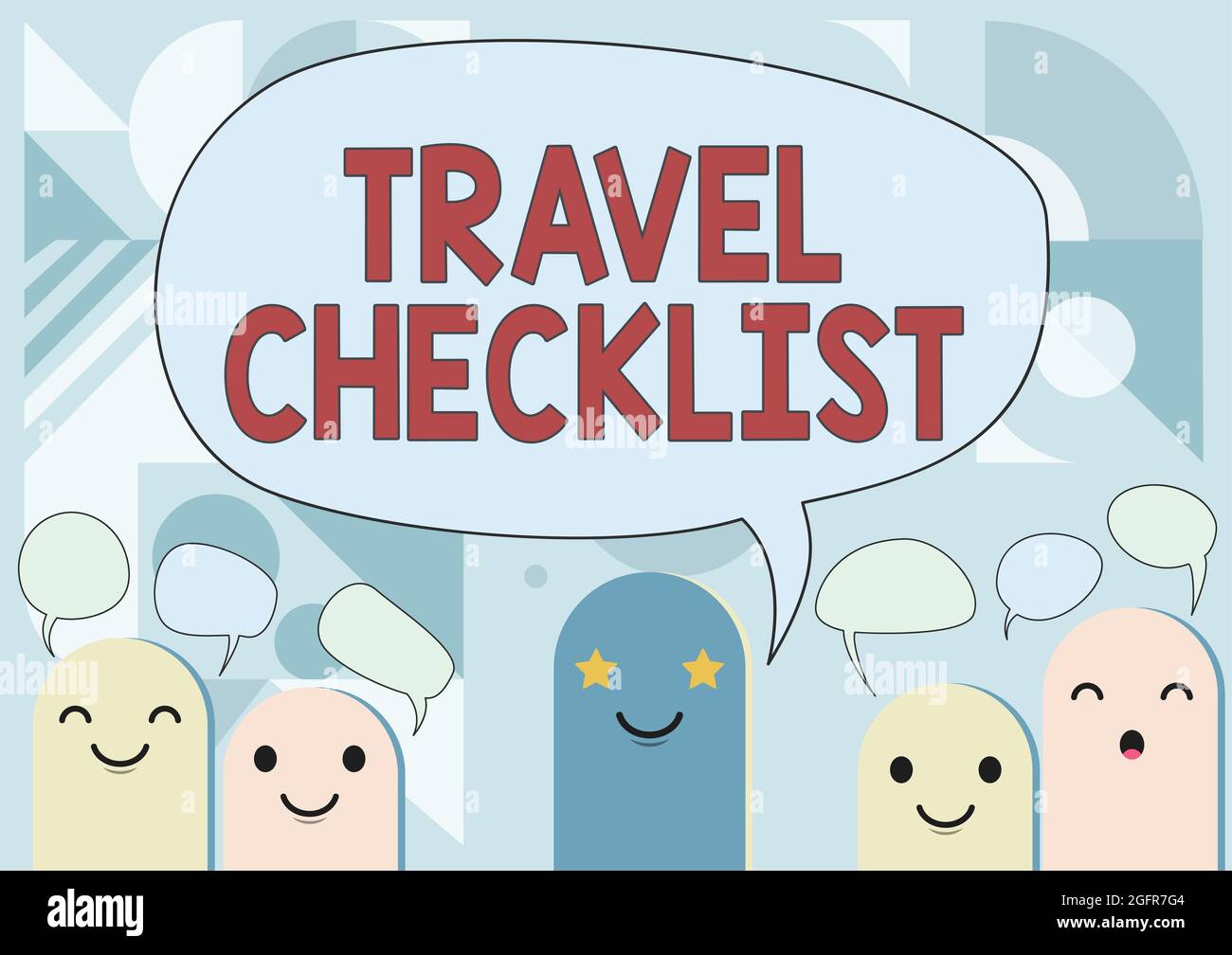 Handwriting text Travel Checklist. Business approach a list of things ...