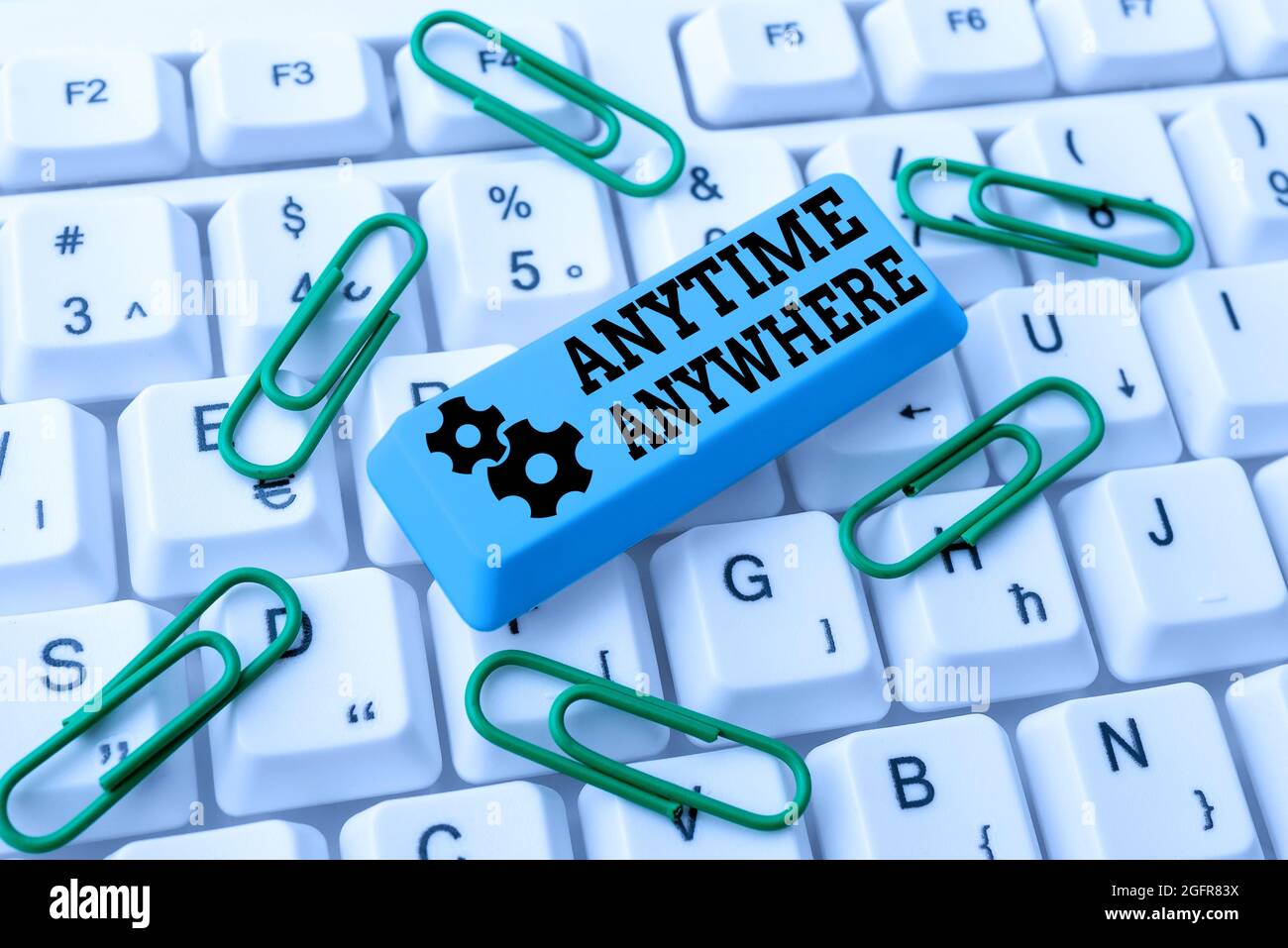 Anytime anywhere learning hi-res stock photography and images - Alamy