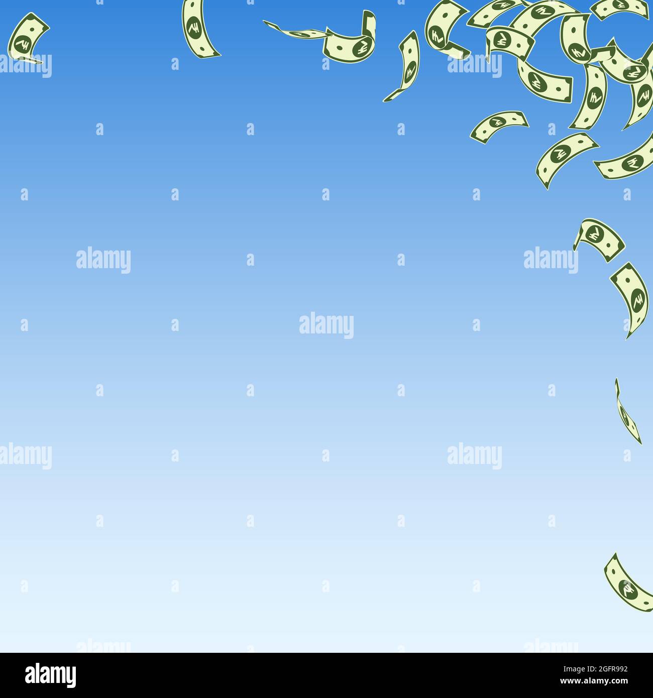 Indian rupee notes falling hi-res stock photography and images - Alamy