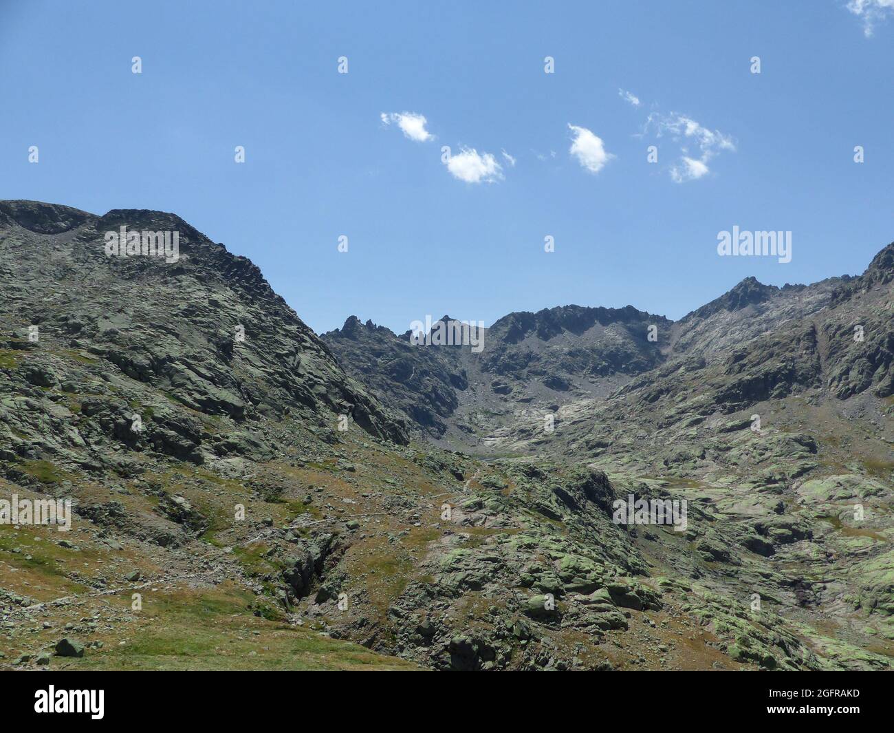 Beautiful shot of the Sierra de Gredos Candeleda in Spain Stock Photo ...