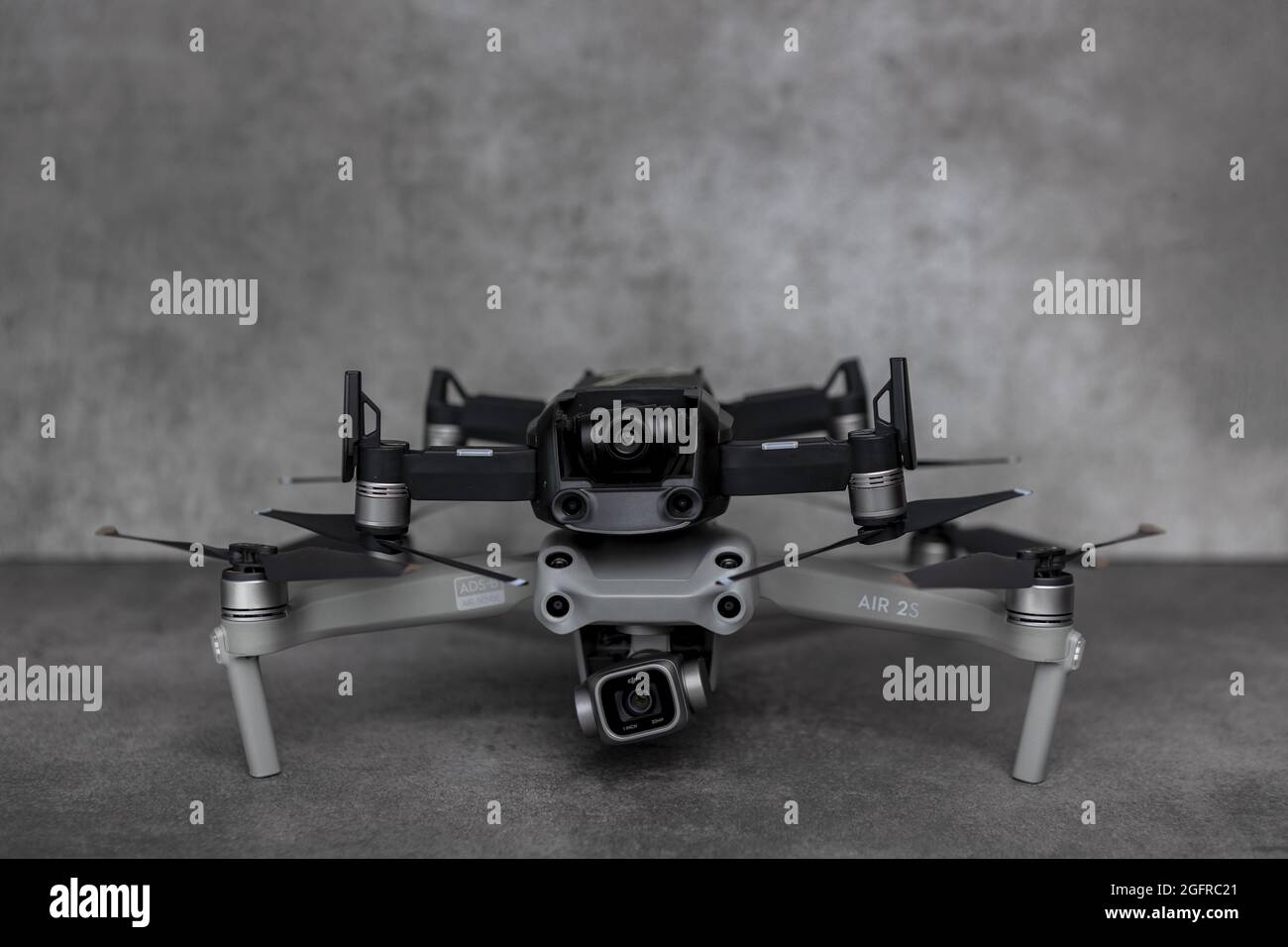 Studio product still life of portable uav Stock Photo - Alamy