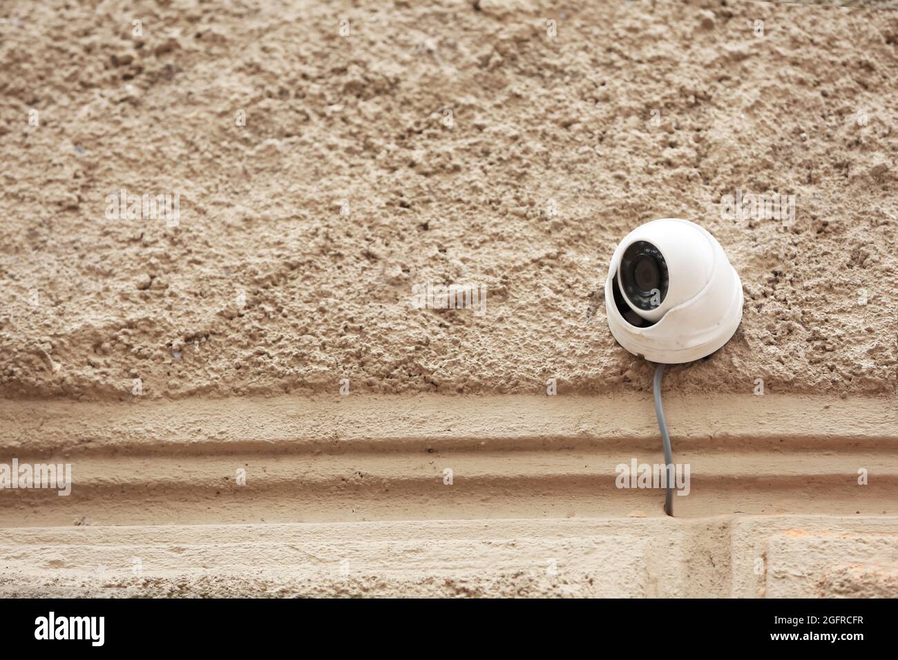 Security CCTV camera on street Stock Photo - Alamy