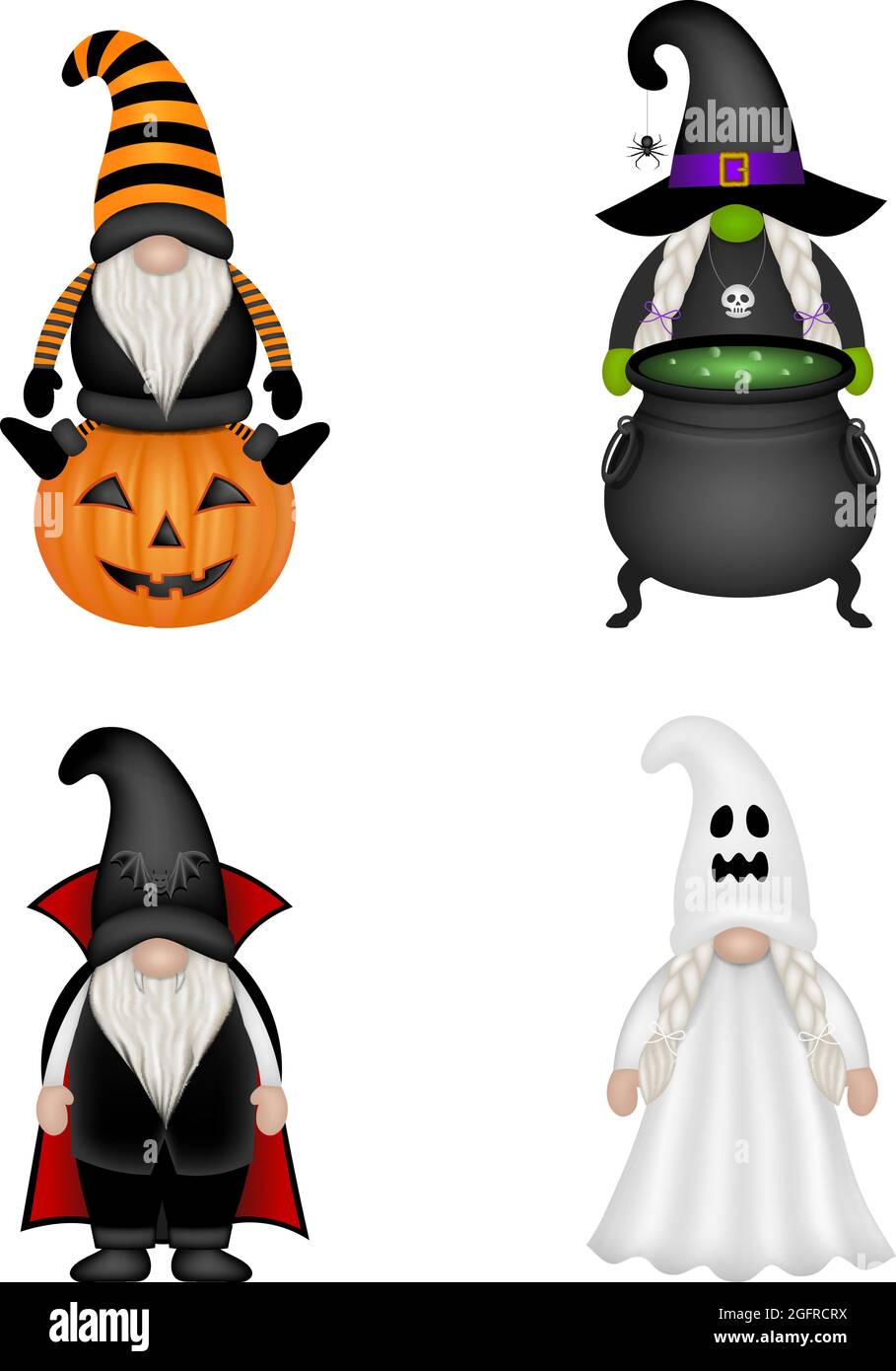 Spooky costumes halloween party Stock Vector Images - Alamy