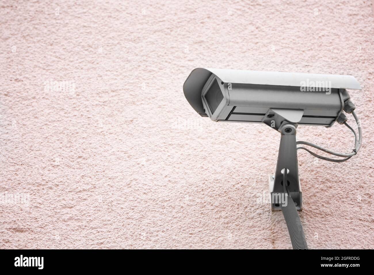 Security CCTV camera on street Stock Photo - Alamy