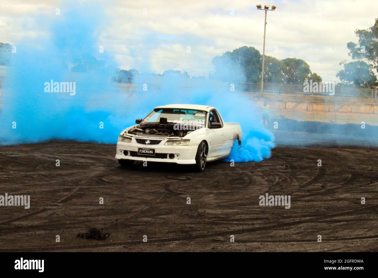 Heathcote Park Burnouts, Heathcote Park Raceway, Victoria, Australia ...