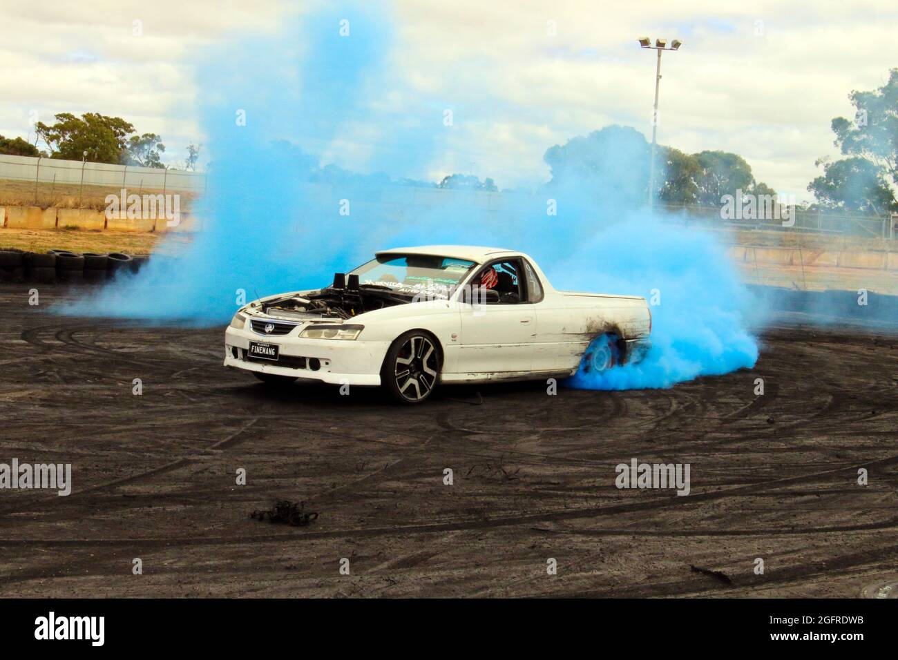 Heathcote Park Burnouts, Heathcote Park Raceway, Victoria, Australia ...