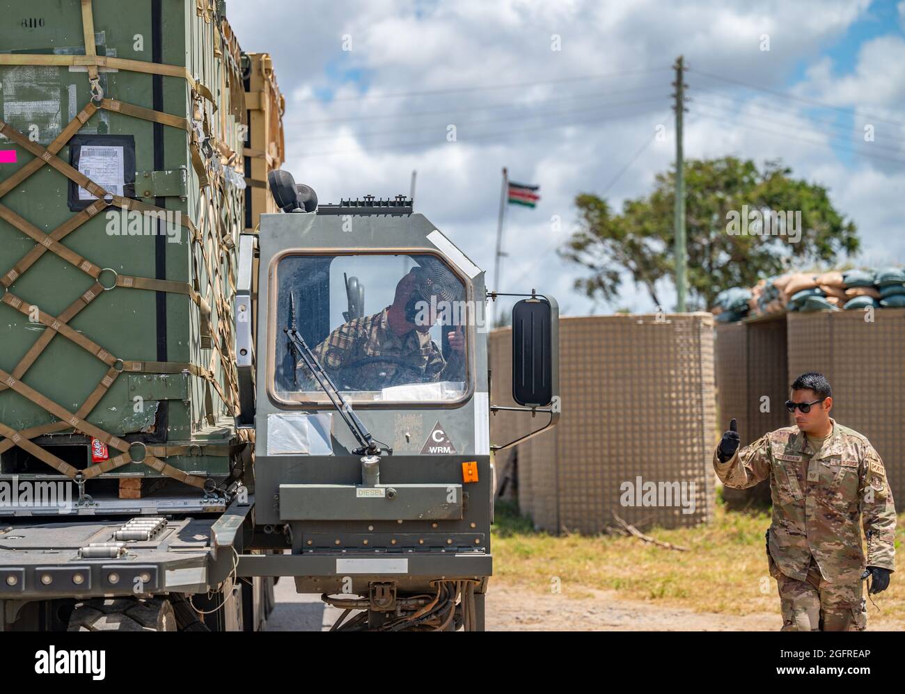 U.S. Air Force Tech. Sgt. Joshua Greenbaum and U.S. Air Force Staff Sgt ...