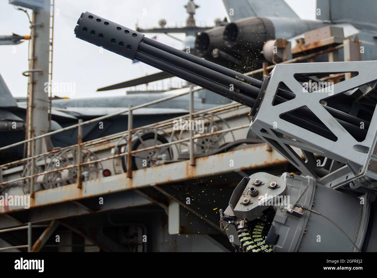 Phalanx close in weapons system ciws hi-res stock photography and ...