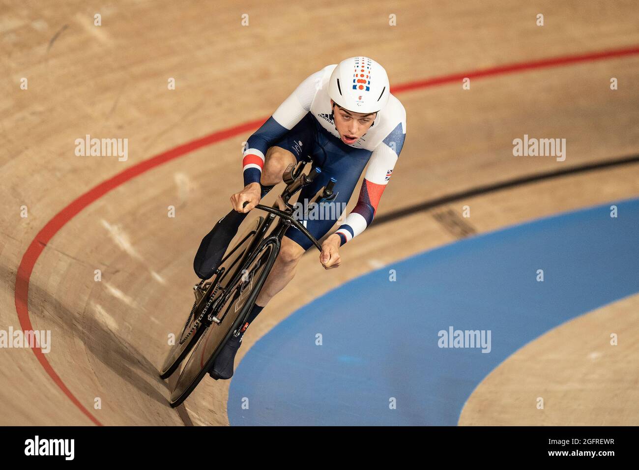 Tokyo, Japan. 26th Aug, 2021. Finlay Graham of Great Britain runs ...