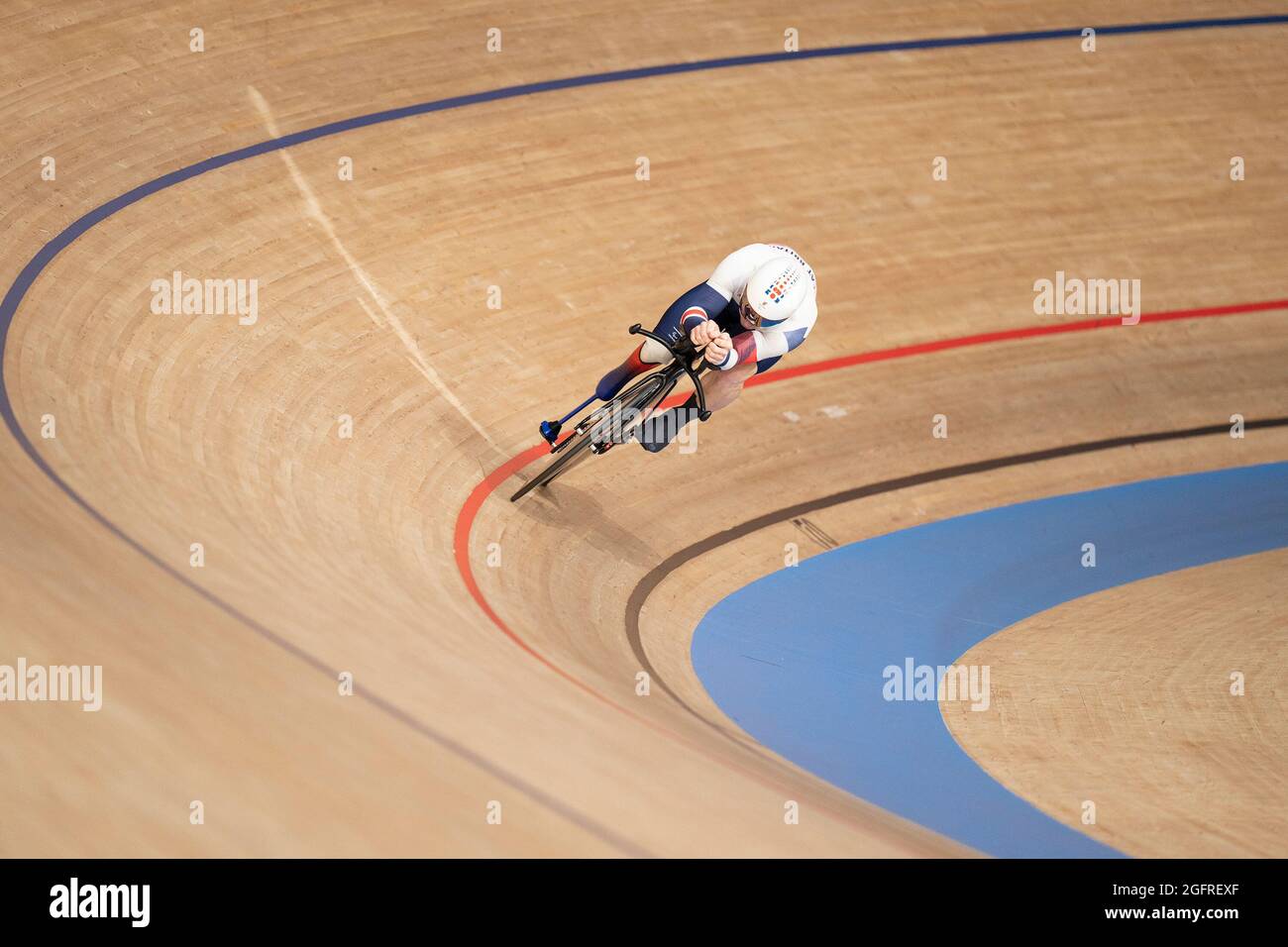 Tokyo, Japan. 26th Aug, 2021. Finlay Graham of Great Britain runs ...