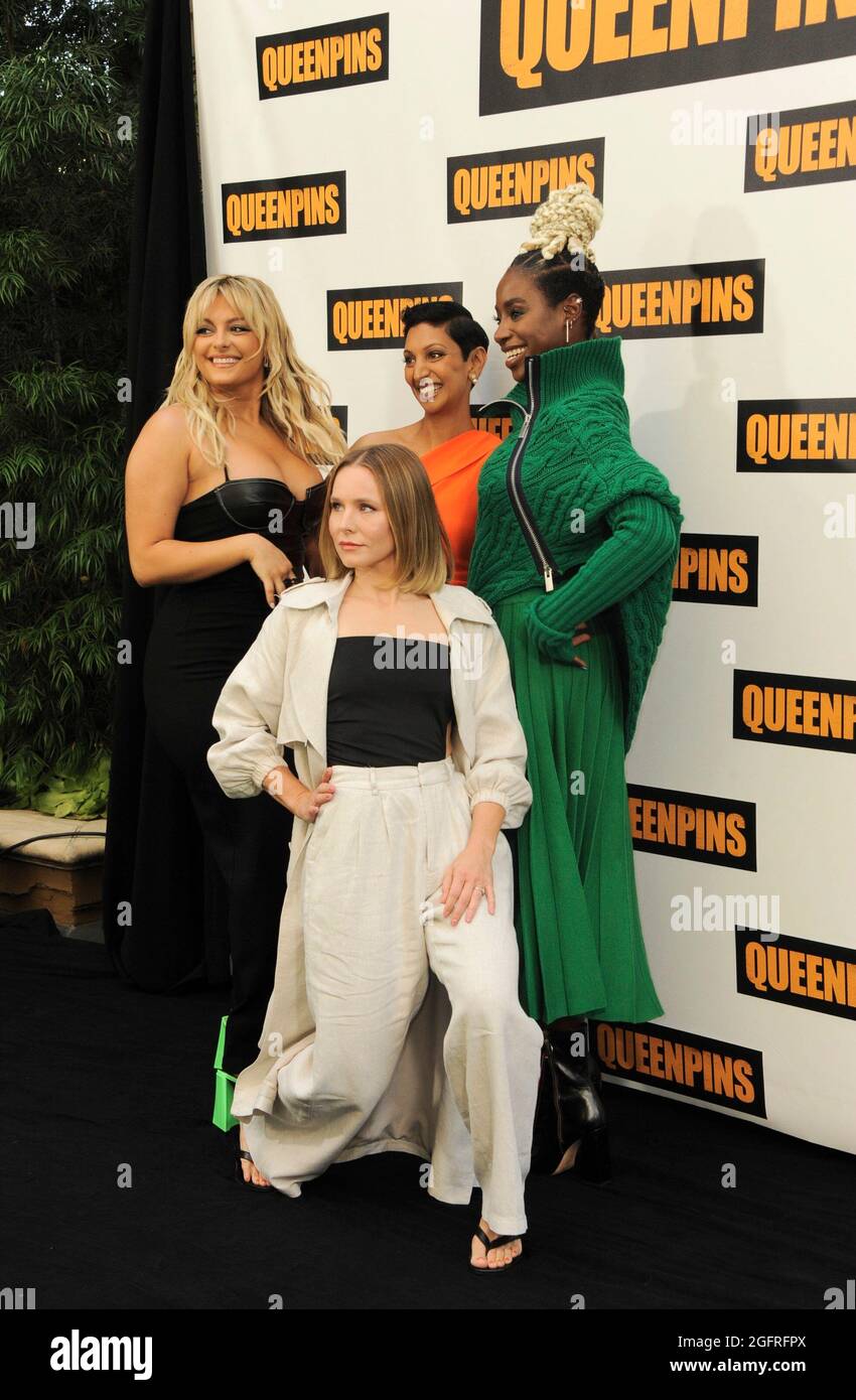 Los Angeles, CA. 25th Aug, 2021. Kirby Howell-Baptiste, Kristen Bell ...