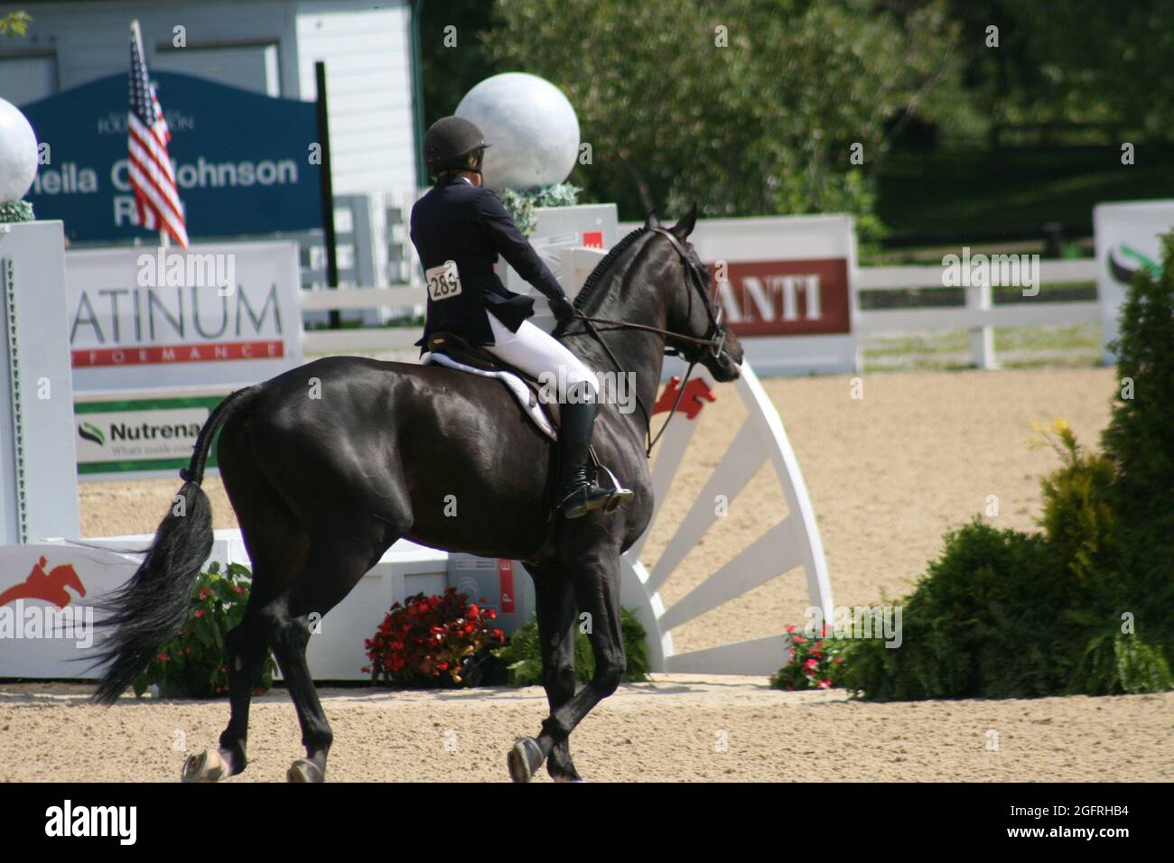 Rolex Stadium in Kentucky Horse during the Bluegrass Festival Horse ...