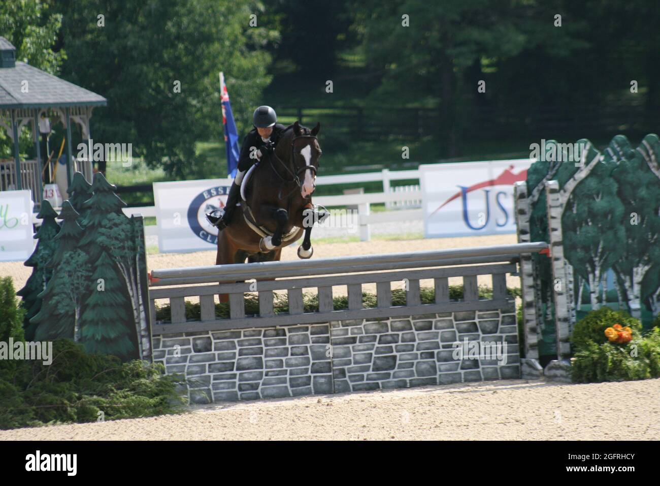 Rolex Stadium in Kentucky Horse during the Bluegrass Festival Horse ...