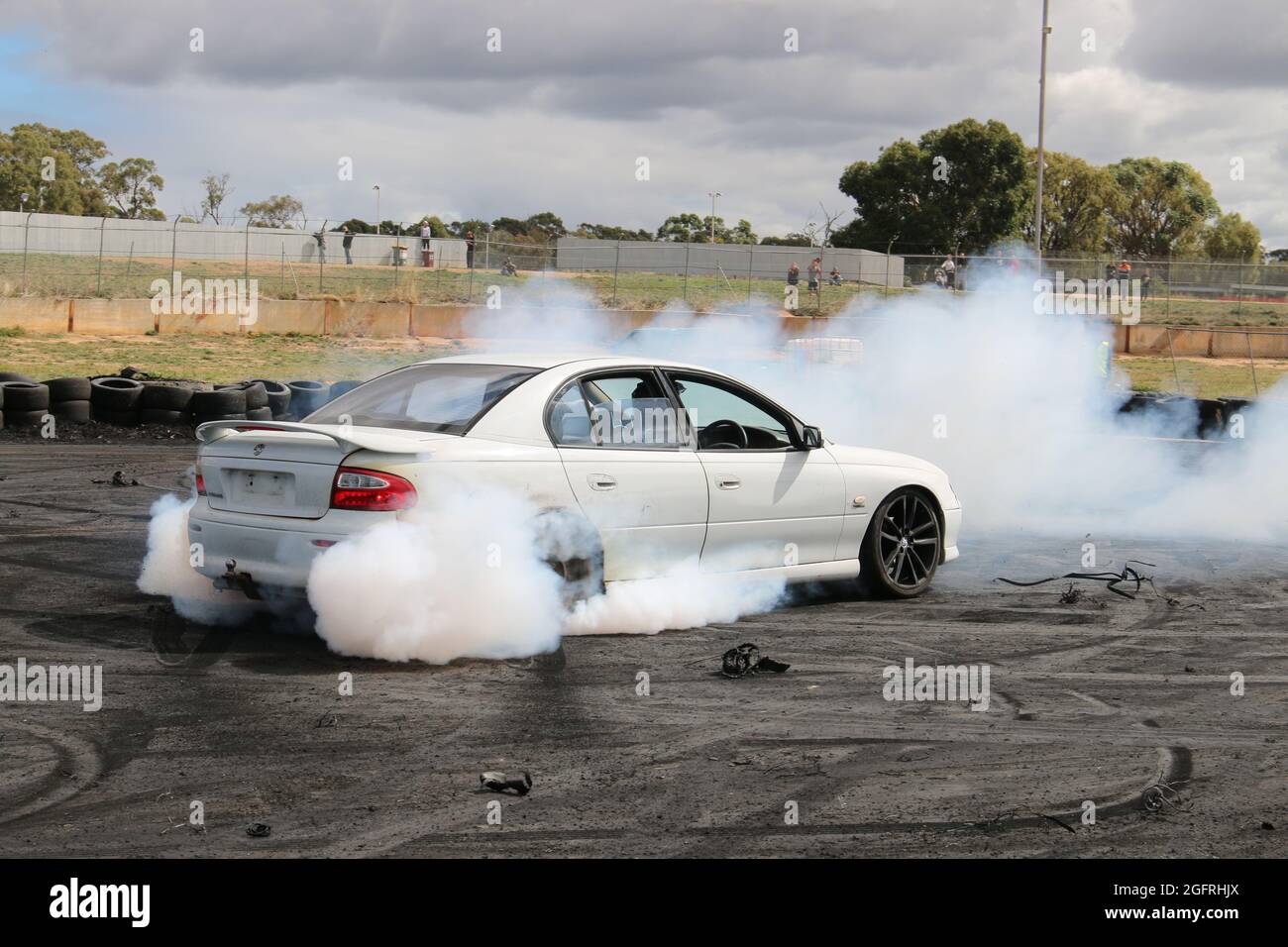 Heathcote Park Burnouts, Heathcote Park Raceway, Victoria, Australia ...