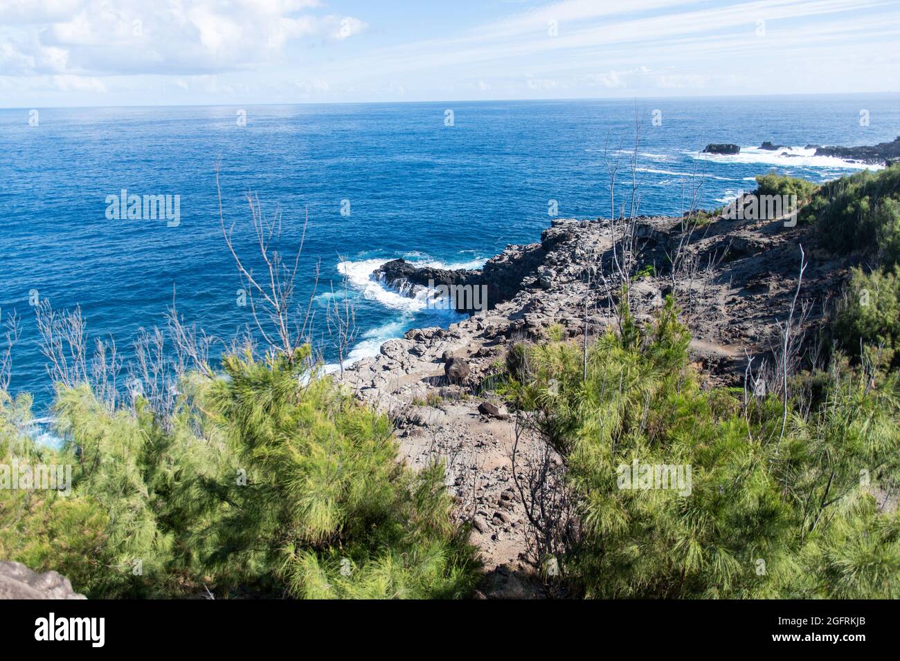 Beautiful shot from a beach in Hawaii Stock Photo - Alamy
