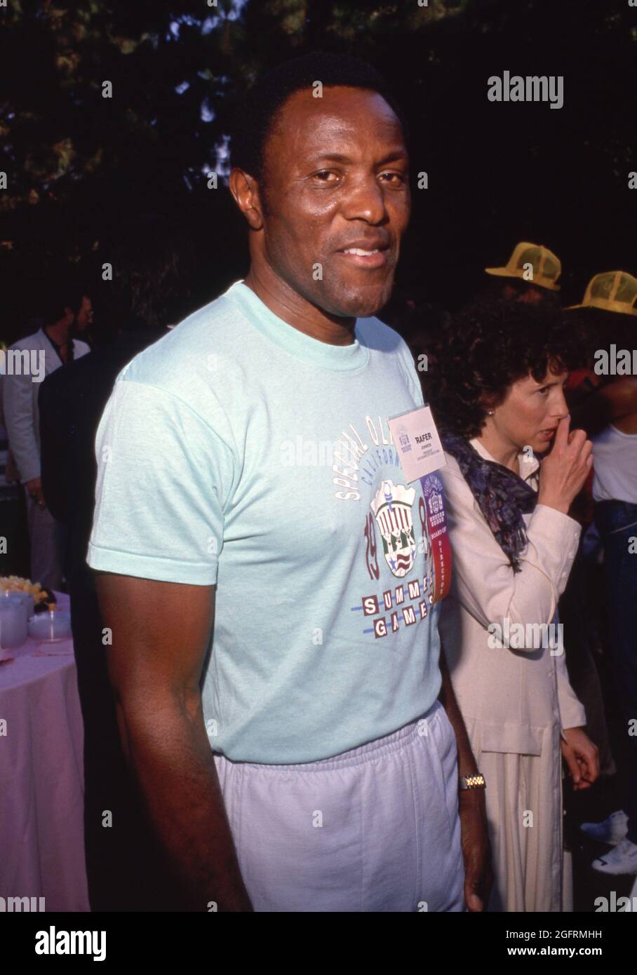 Rafer Johnson June 1989. Credit: Ralph Dominguez/MediaPunch Stock Photo ...