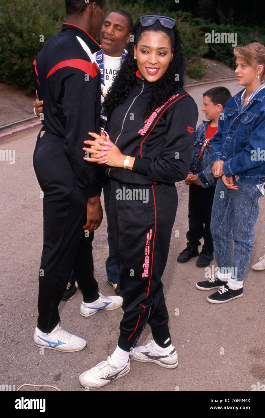 Florence griffith joyner hi-res stock photography and images - Alamy